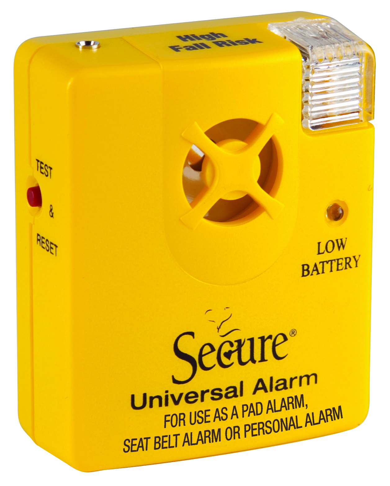 PSC Universal Fall Management Alarm in Yellow - Bowers Medical Supply