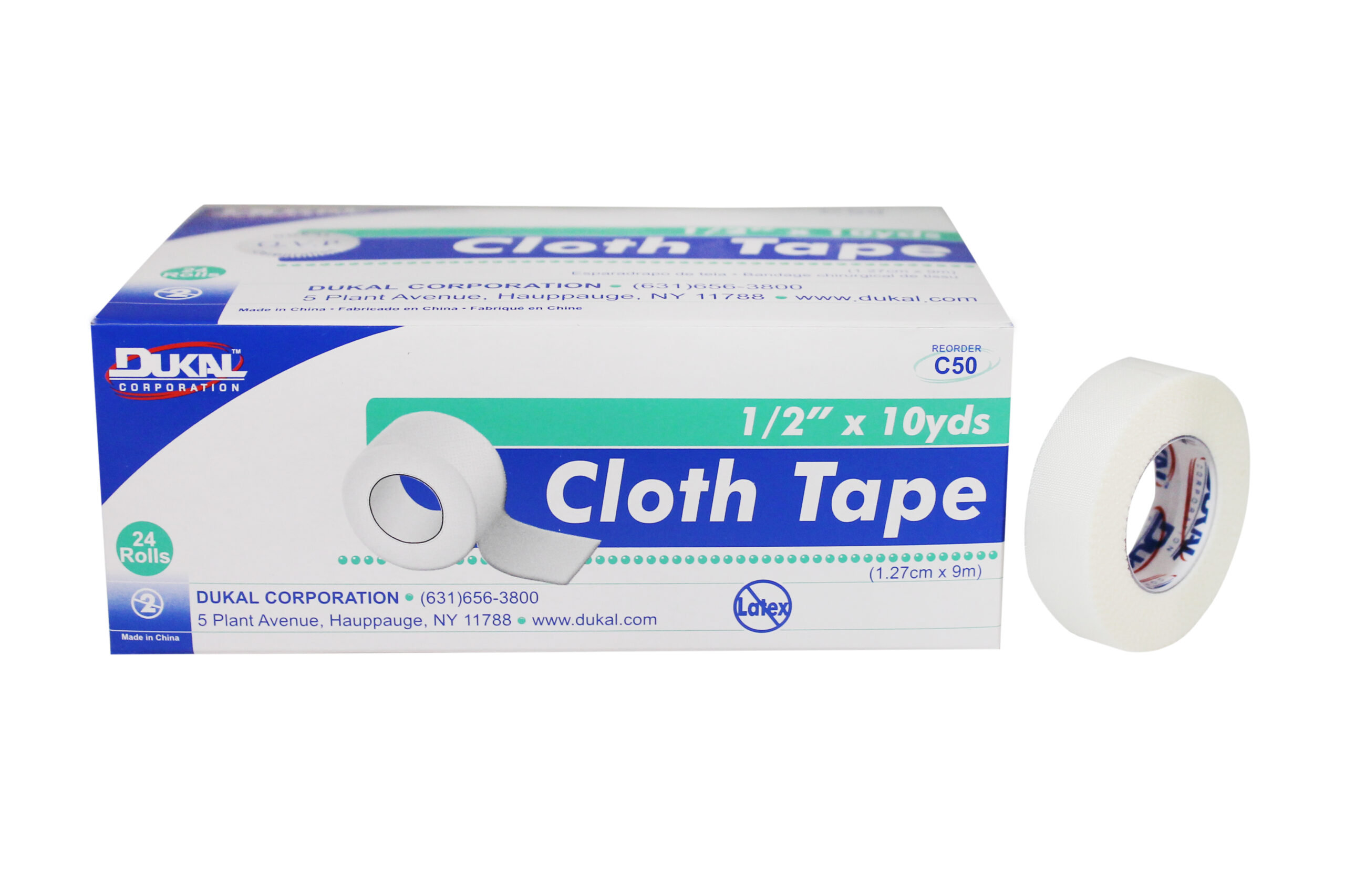 DUKAL Cloth Tape - Bowers Medical Supply